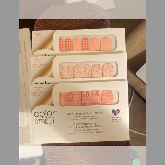 Color Street | Makeup | Color Street Pink Bundle | Poshmark